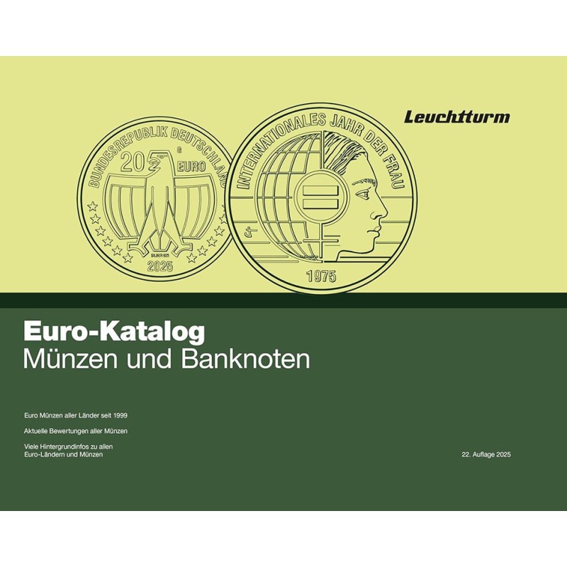 Euro Coin and Banknote Catalog 2025 | BR Numismatika v.o.s.